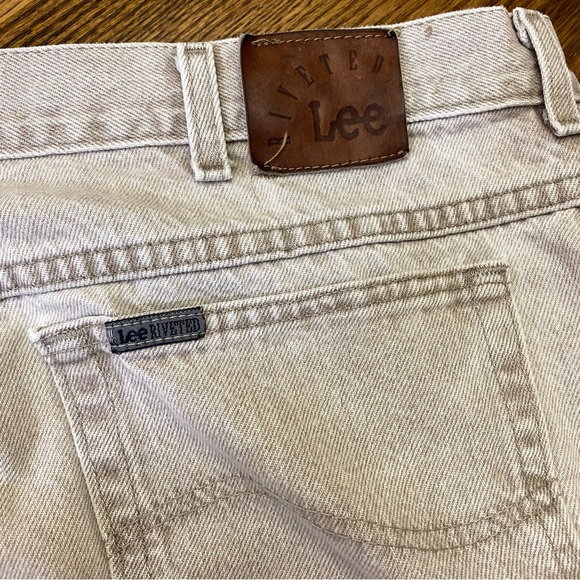 Lee | Jeans | Lee Riveted Tan Jeans | Poshmark